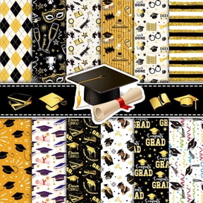 Graduation Scrapbook Paper