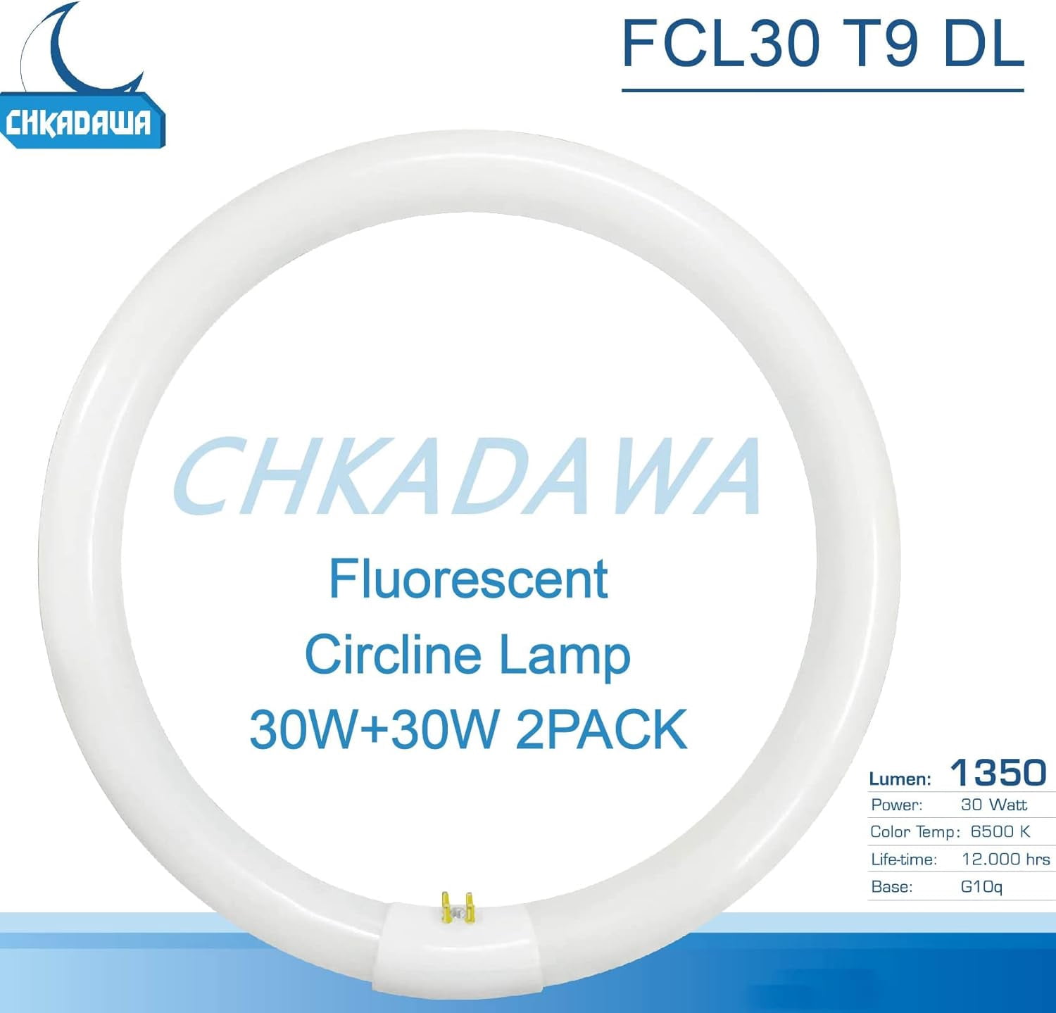 SHAANXIXIAN FC9T9 9 inch Circline Light Bulbs T9 30W, FCL30 Circular ...