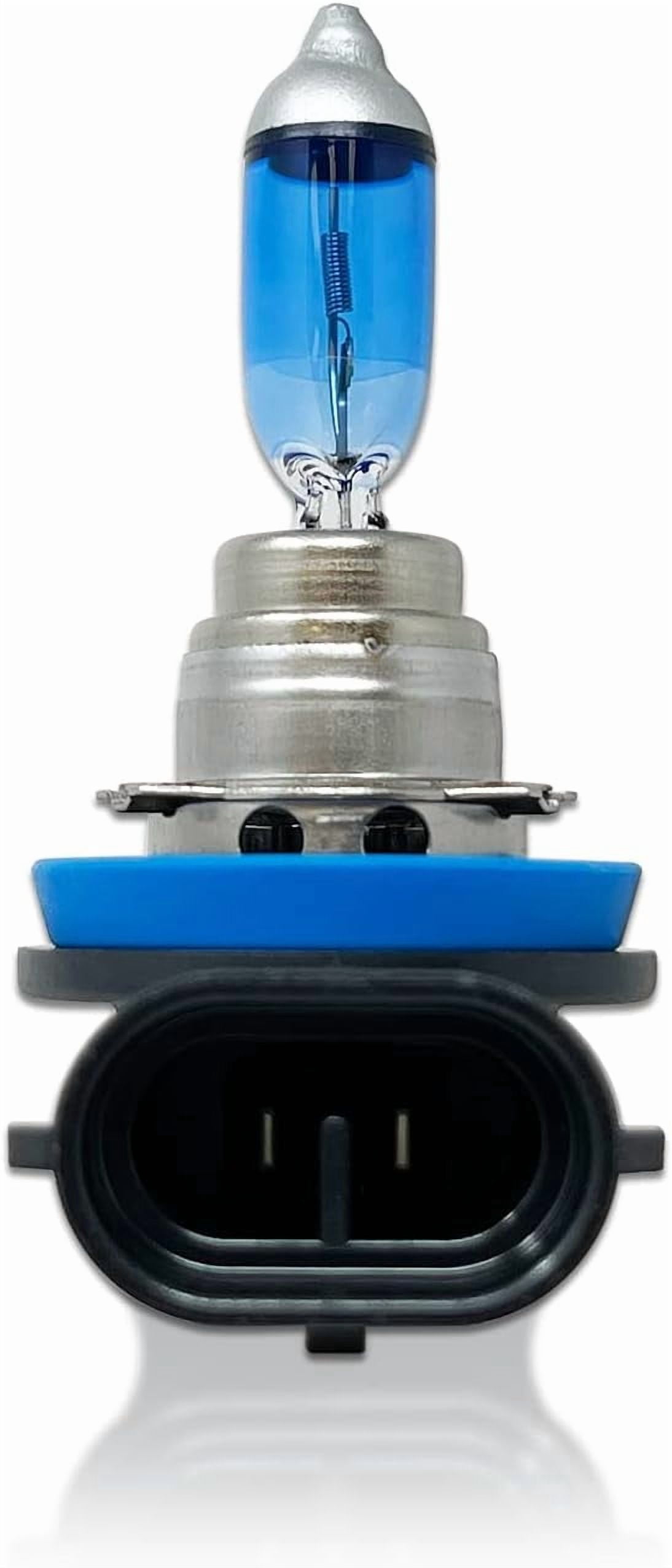 SHAANXIXIAN H11 12V 55W 5000K 62211CBA Cool Blue Advance Car Bulbs ...