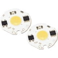 SHAANXIXIAN LED Chip Bulb 110V 10W Cool White 6000-6500K Driver Free ...