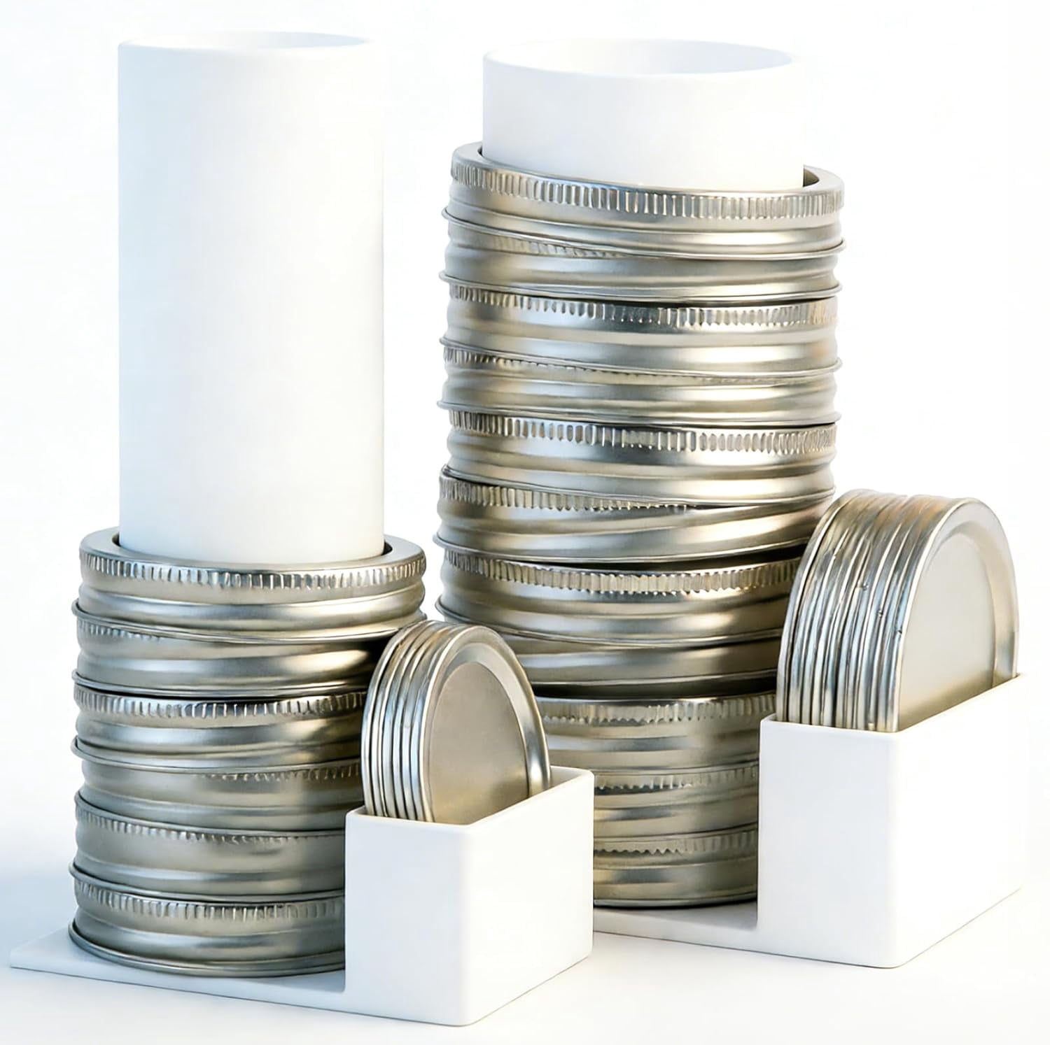 SHAANXIXIAN Mason Jar Lid Organizer and Storage, Canning Lids Holder ...