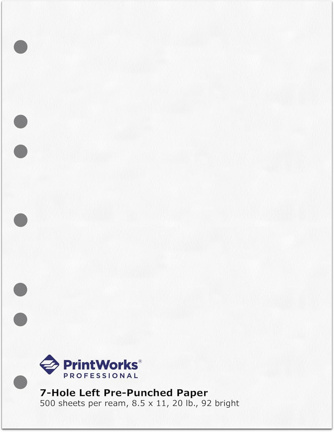 SHAANXIXIAN Professional Perforated and Punched Paper, 7-Hole Punched ...
