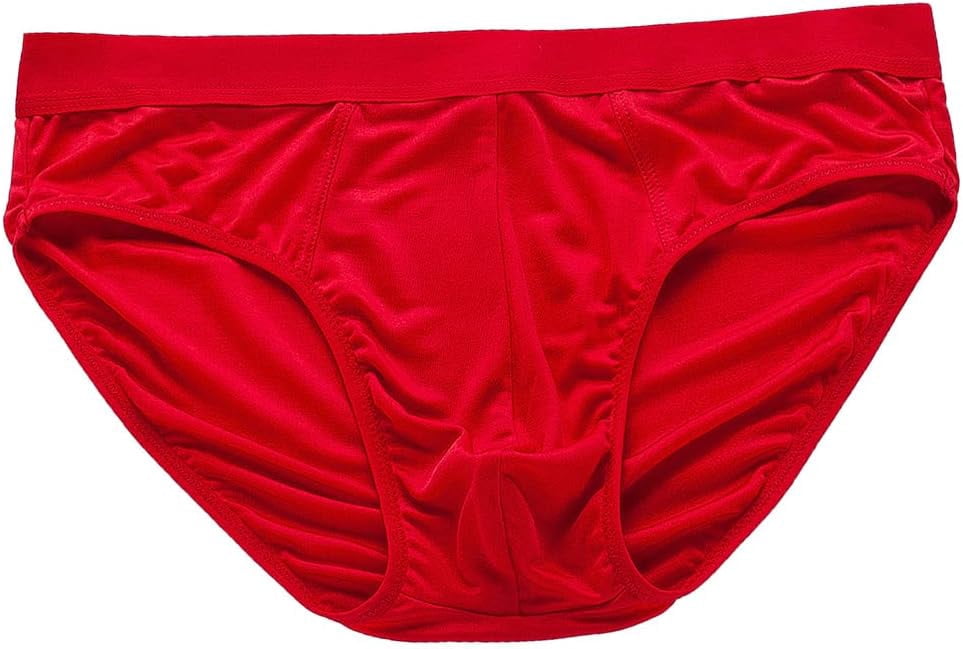 SHAANXIXIAN Real Mulberry Silk Men Underwear Ultra-thin Breathable and ...