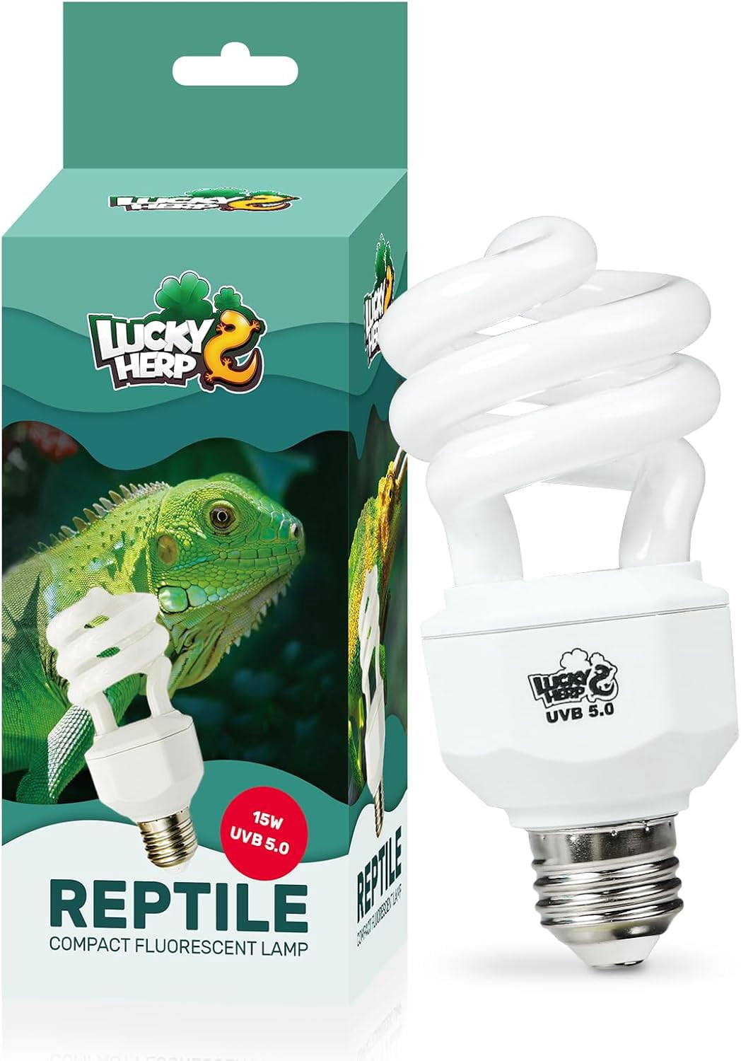 SHAANXIXIAN UVA UVB Reptile Light 5.0, Tropical UVB 100 Compact ...