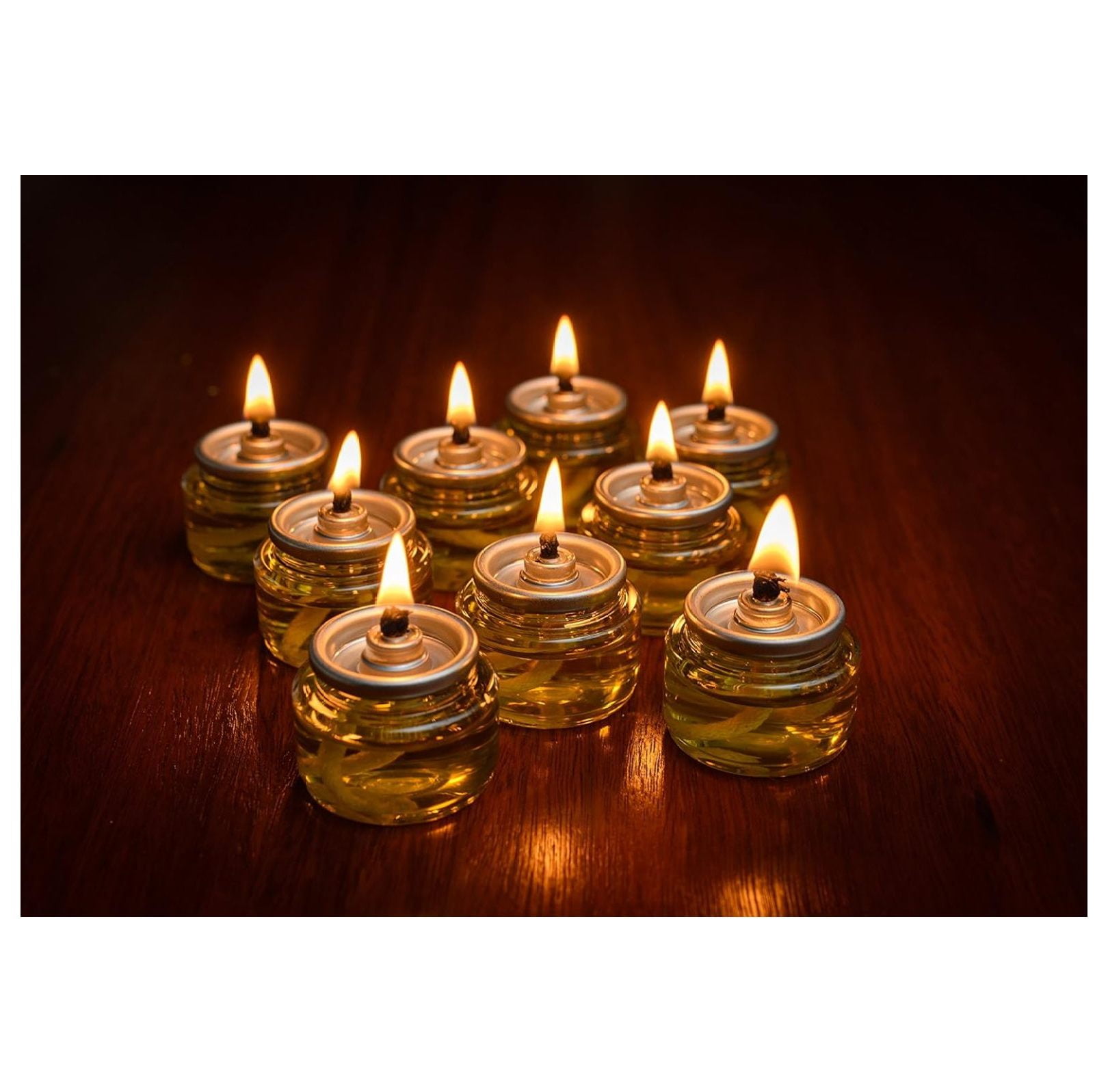 SHABBOS OIL CANDLE LIGHT. Pre-Filled (for quick lighting) Beautiful ...
