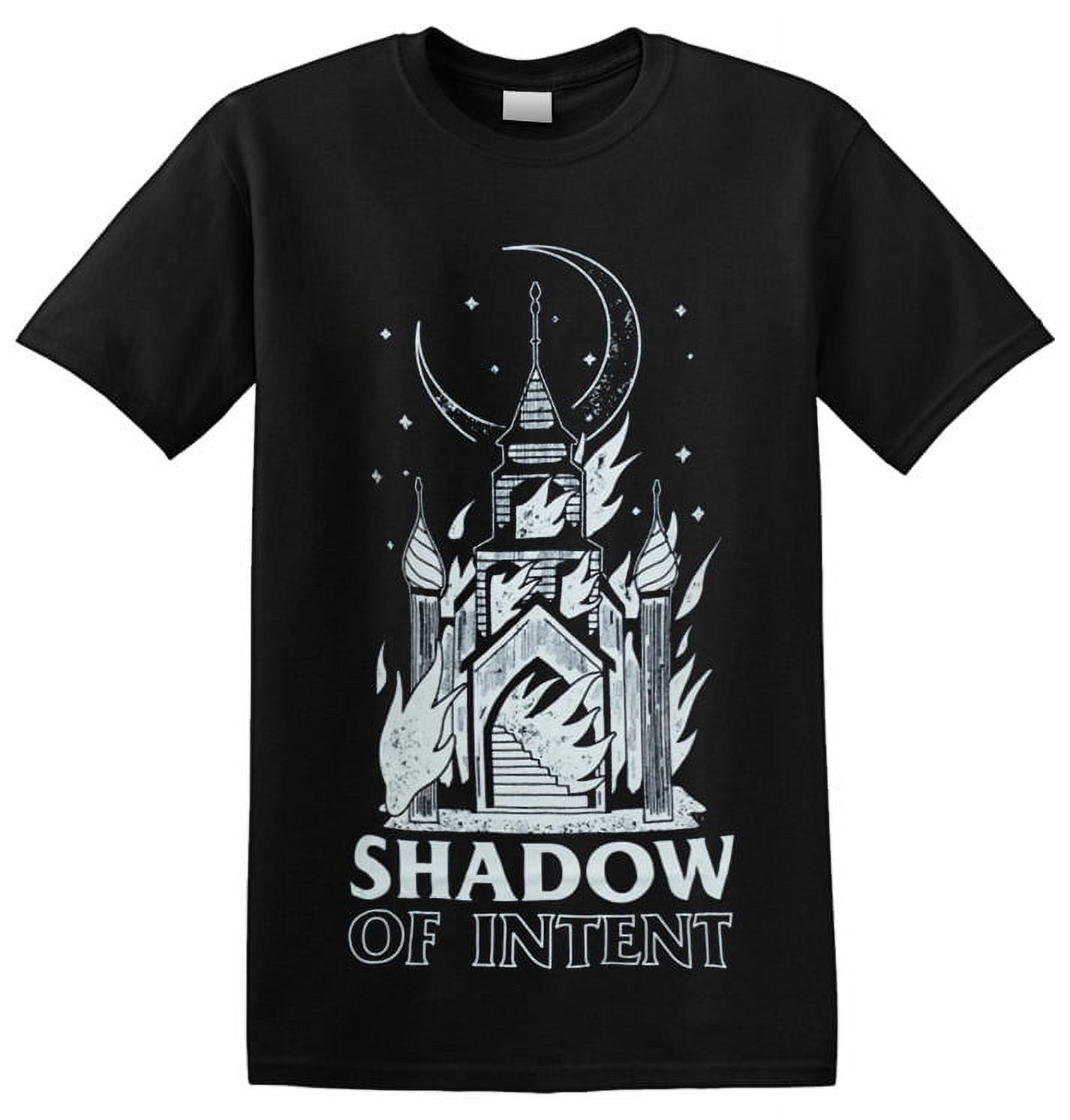 SHADOW OF INTENT - 'Burning Church' T-Shirt - Walmart.com