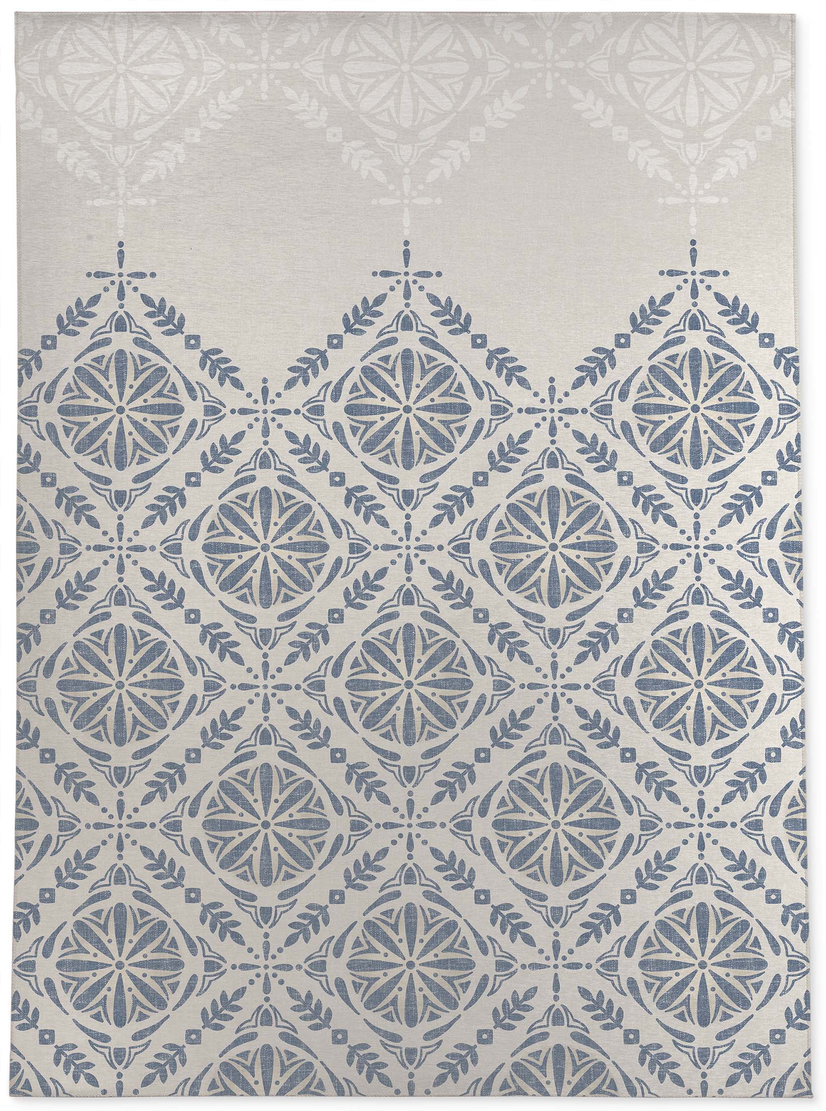 SHADOW TILE DENIM Area Rug By Kavka Designs - Walmart.com