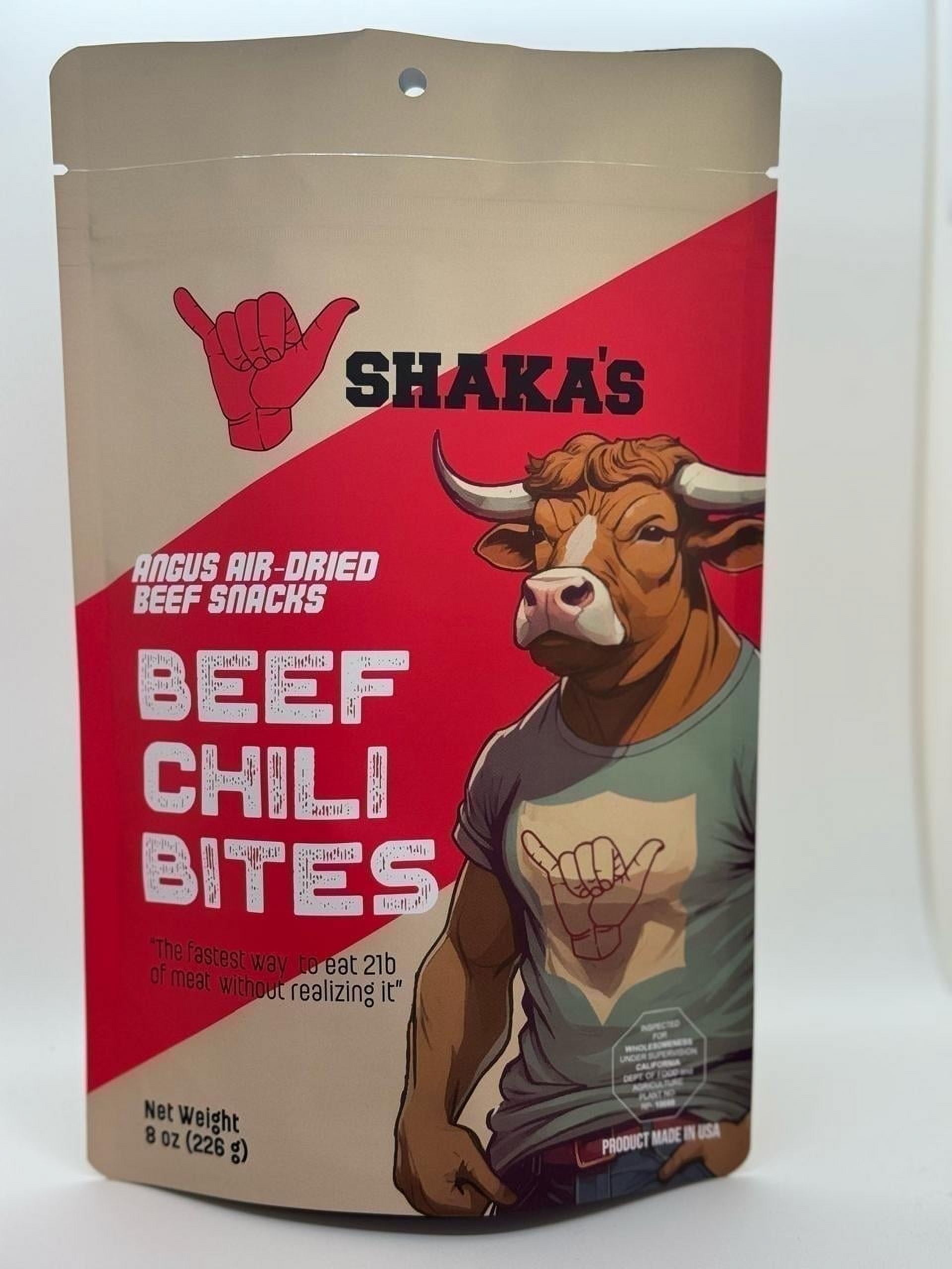 SHAKA'S Angus Air-Dried Beef Snacks Biltong - Walmart.com