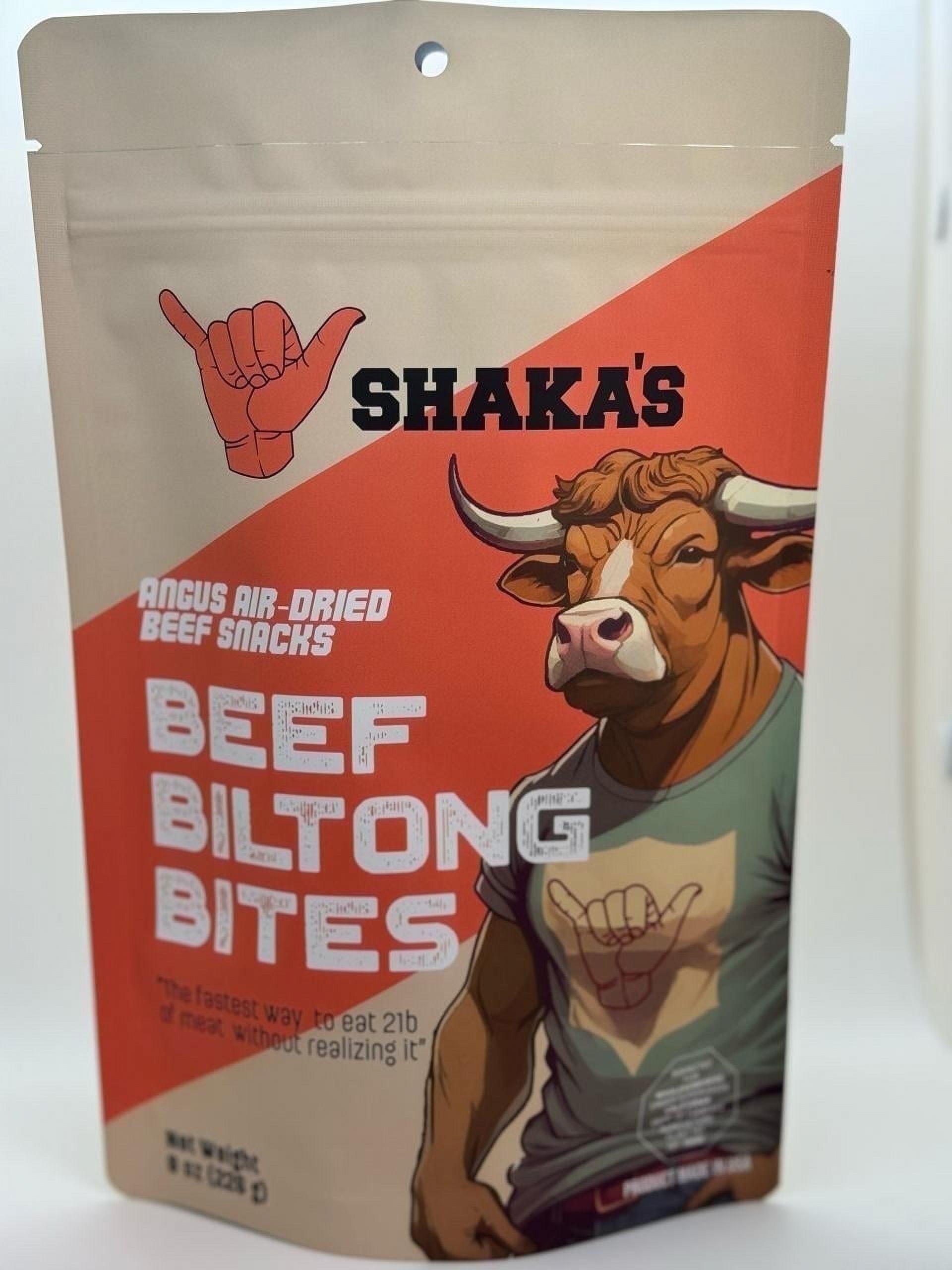 SHAKA'S Angus Air-Dried Beef Snacks Biltong - Walmart.com