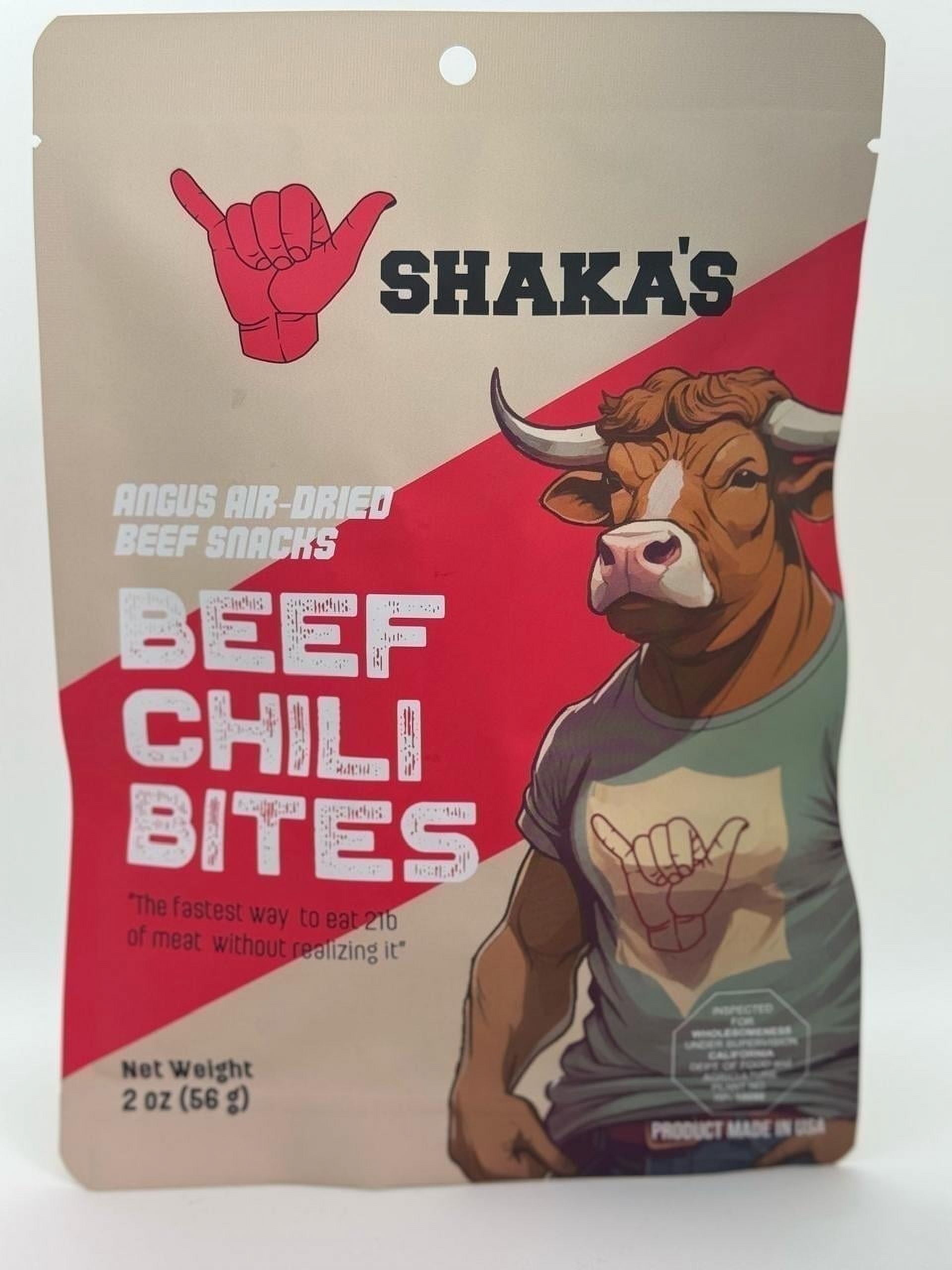 SHAKA'S Angus Air-Dried Beef Snacks Biltong - Walmart.com