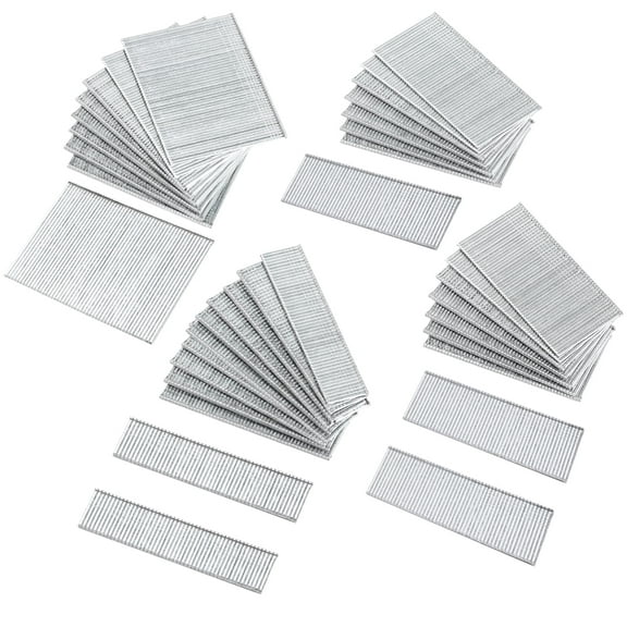 18 Gauge Brad Nails Galvanized, 5000-Count (2”, 1-1/4”, 1”, 3/4”, 5/8 ...