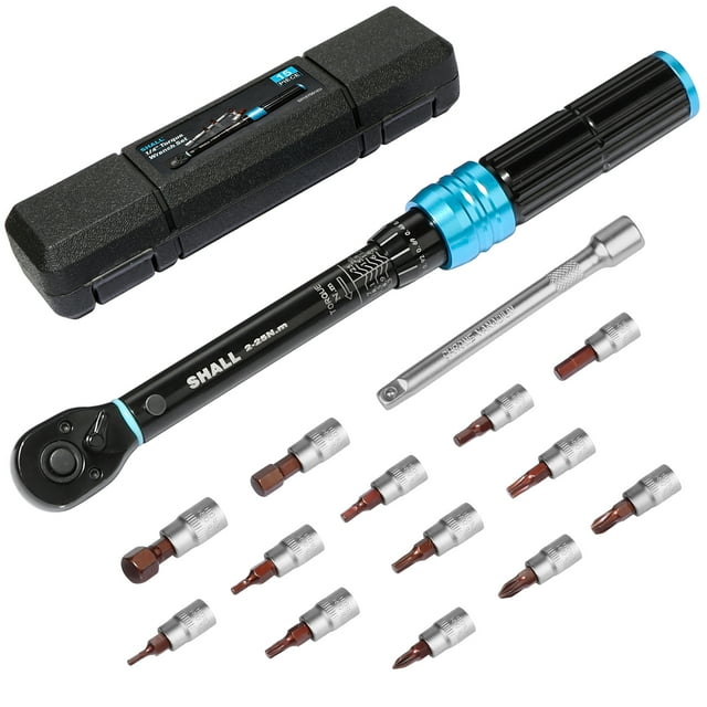 SHALL 2-25Nm Digital Torque Wrench Set, 1/4 Torque Wrenches - Walmart.com