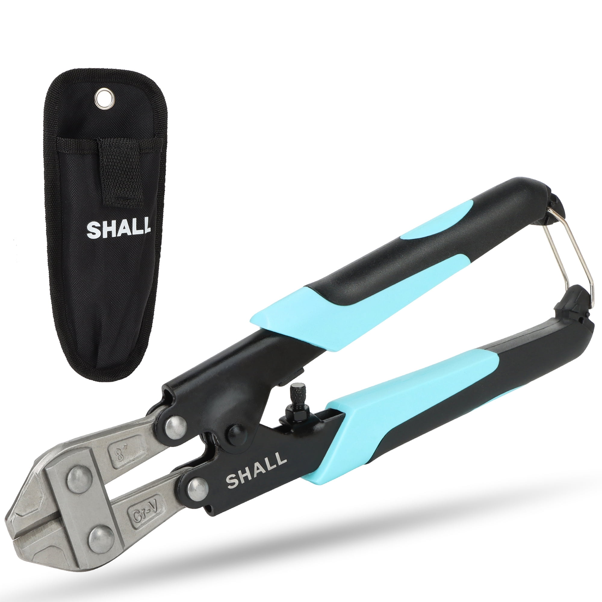 SHALL 8-Inch Mini Bolt Cutter, Heavy Duty Steel Wire Tool, Two-Color ...