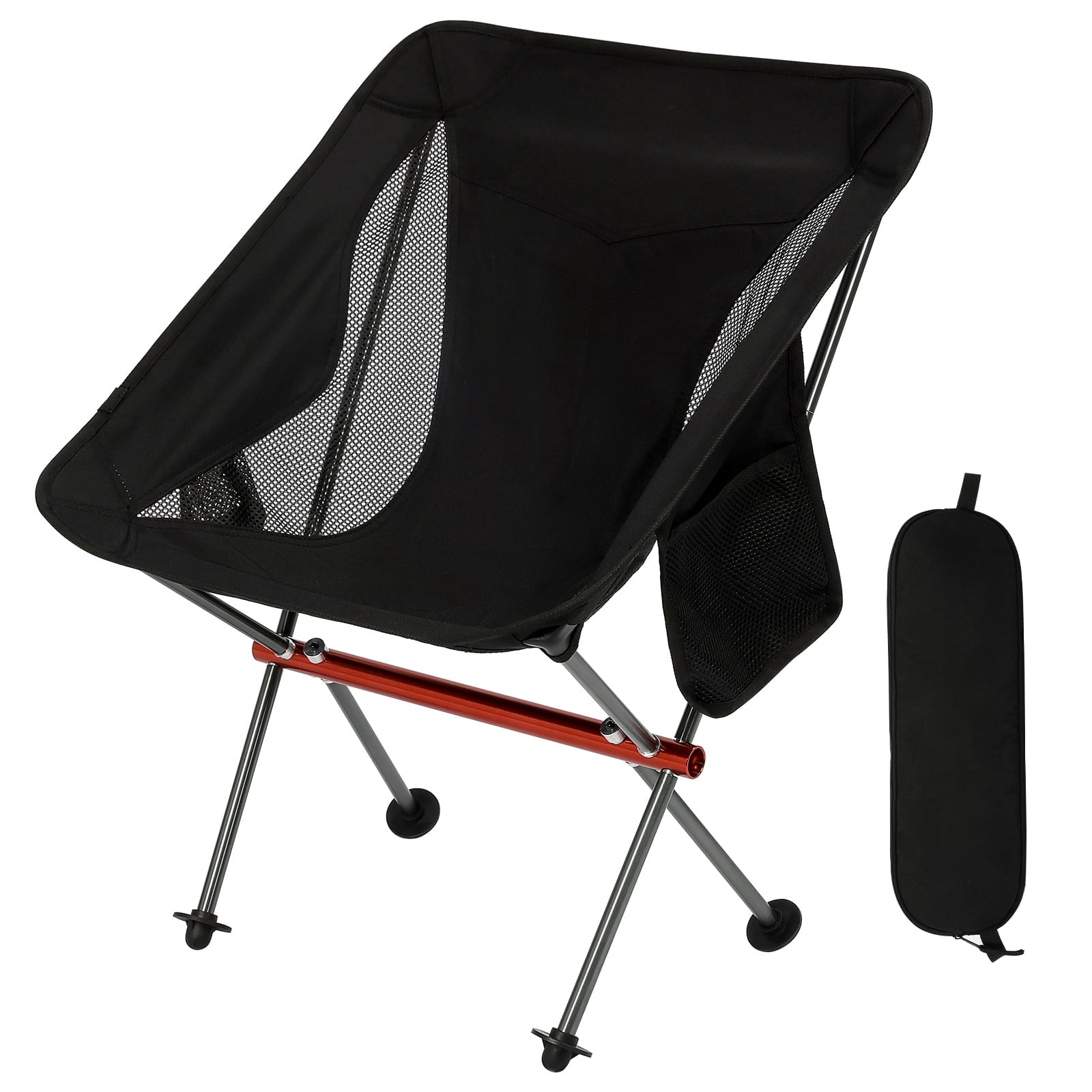 SHALLWE Ultralight Portable Camping Chair,Aviation Aluminum Frame ...