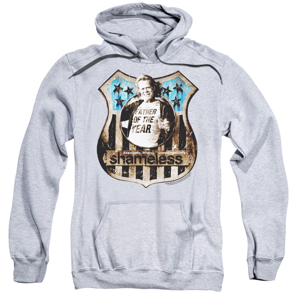 SHAMELESS/BADGE-ADULT PULL-OVER HOODIE-ATHLETIC HEATHER-3X - Walmart.com