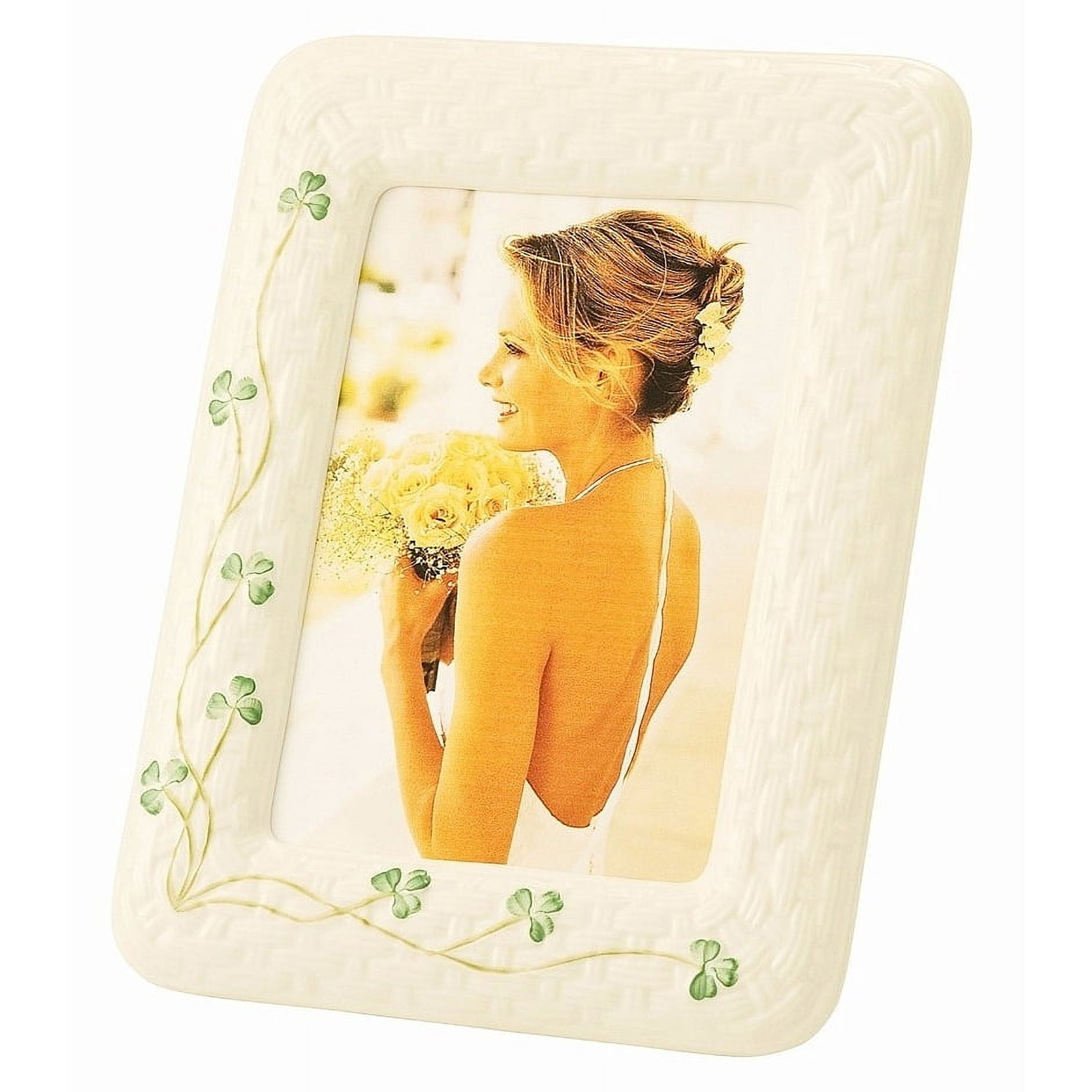 SHAMROCKS 5x7 by Belleek of Ireland - 5x7 - Walmart.com