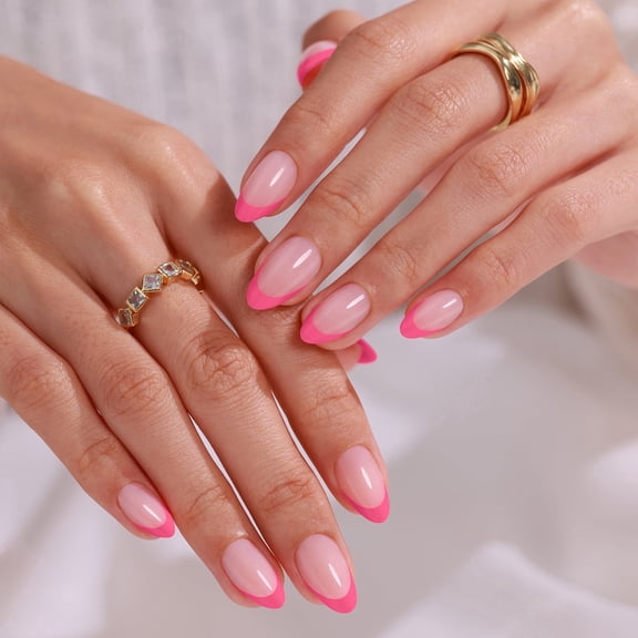 French Tip Press Nails
