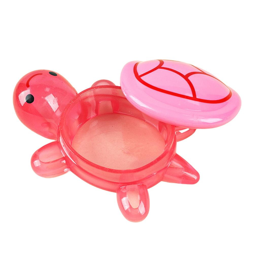 SHANGYU Adorable Glow-in-the-Dark Turtle Storage Box, Lovely Luminescent Turtle Box, Resin ...