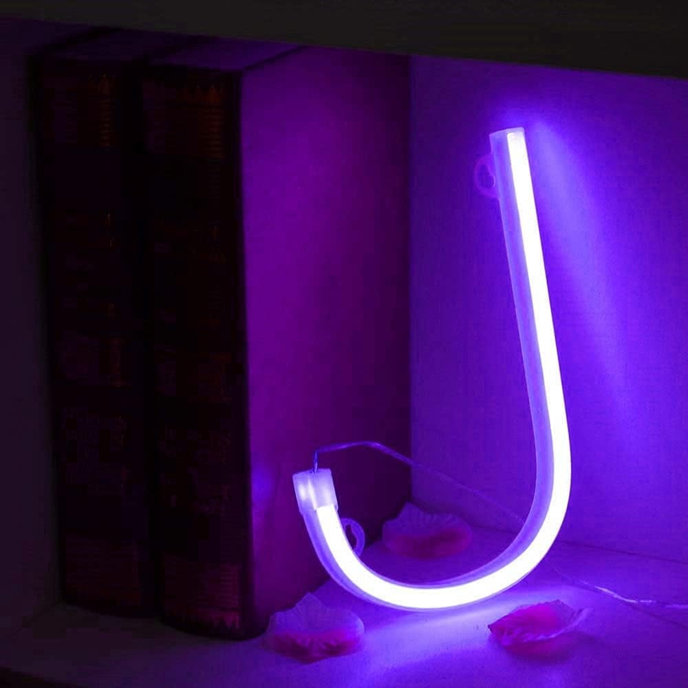 SHANJIA Upgraded Version Neon Letter, LED Alphabet Lights Up Letters ...