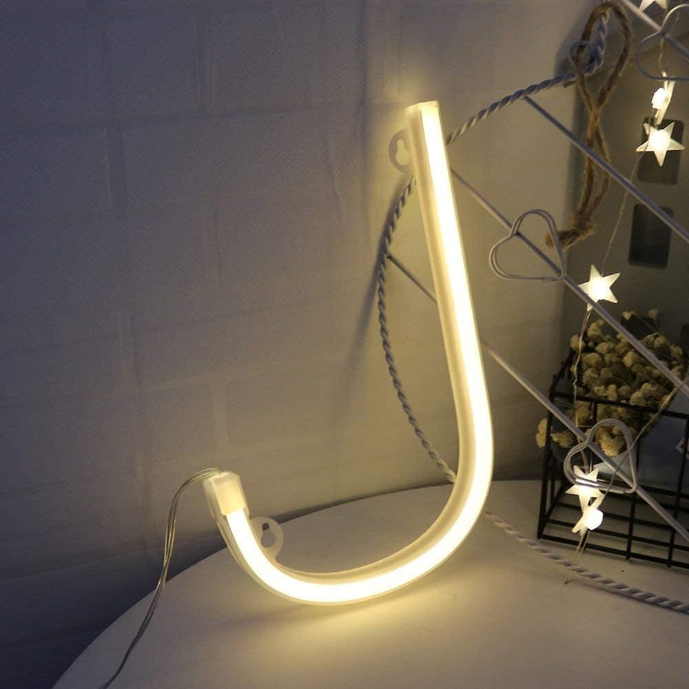 SHANJIA Upgraded Version Neon Letter, LED Alphabet Lights Up Letters ...