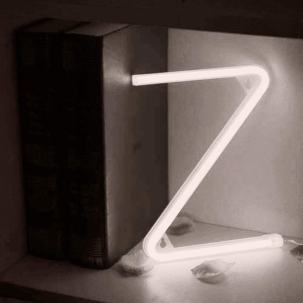 SHANJIA Upgraded Version Neon Letter, LED Alphabet Lights Up Letters ...