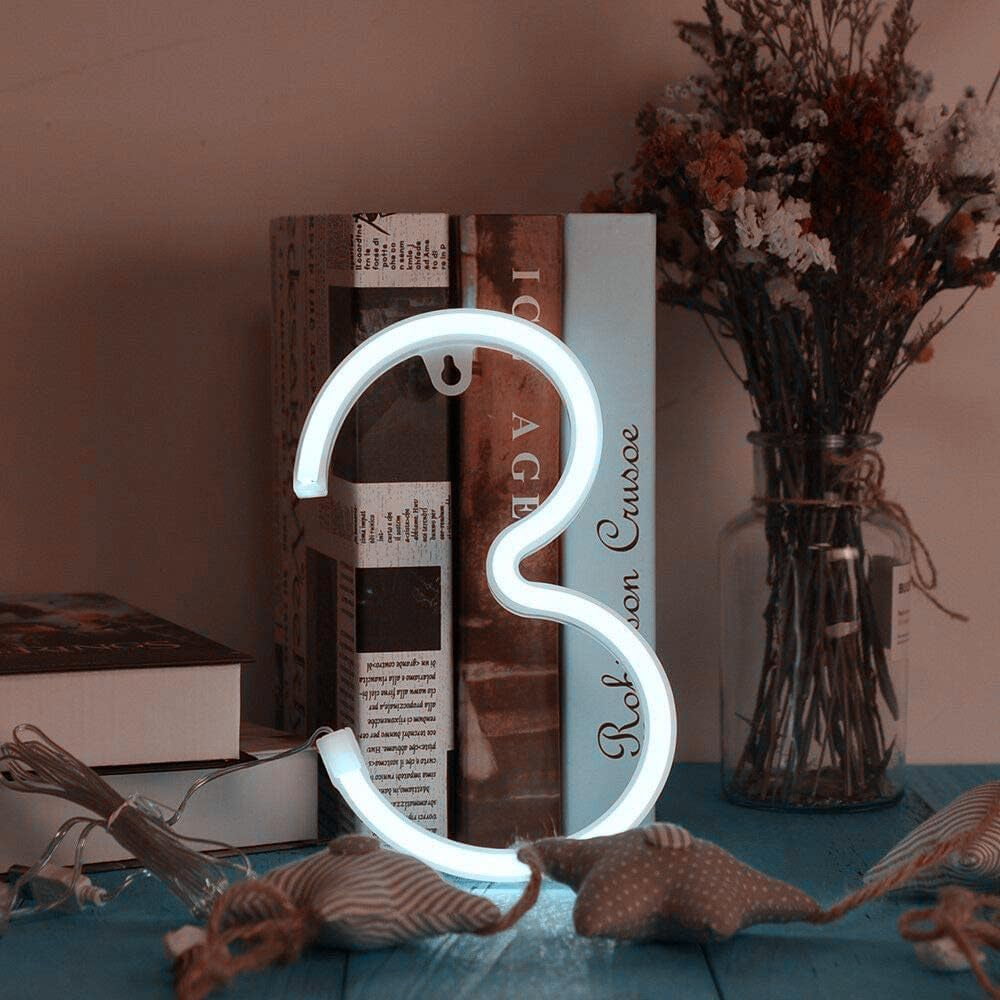 SHANJIA Upgraded Version Neon Letter, LED Alphabet Lights Up Letters ...