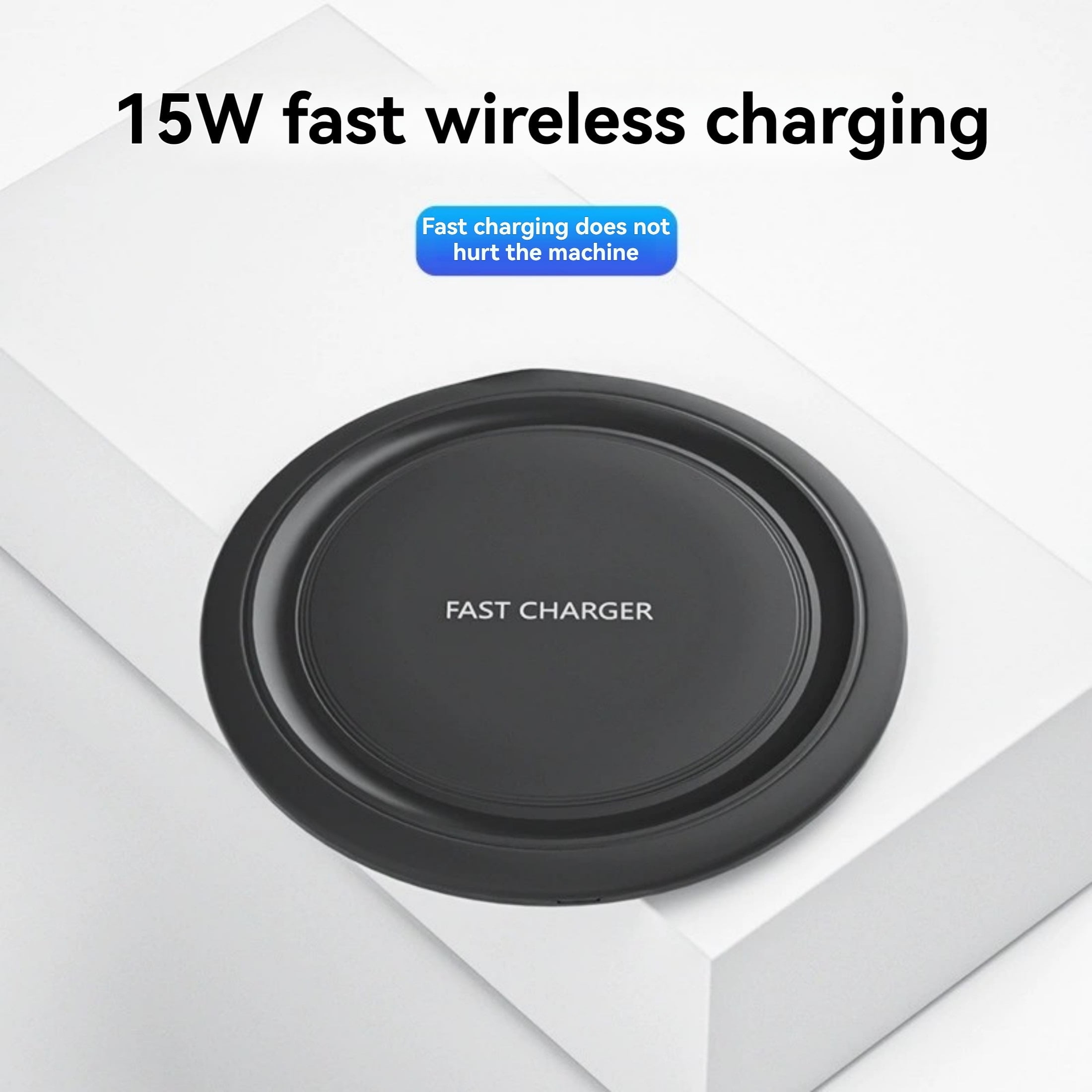 SHANLIDA 15W fast wireless ultra-thin charger, suitable for iPhone and ...