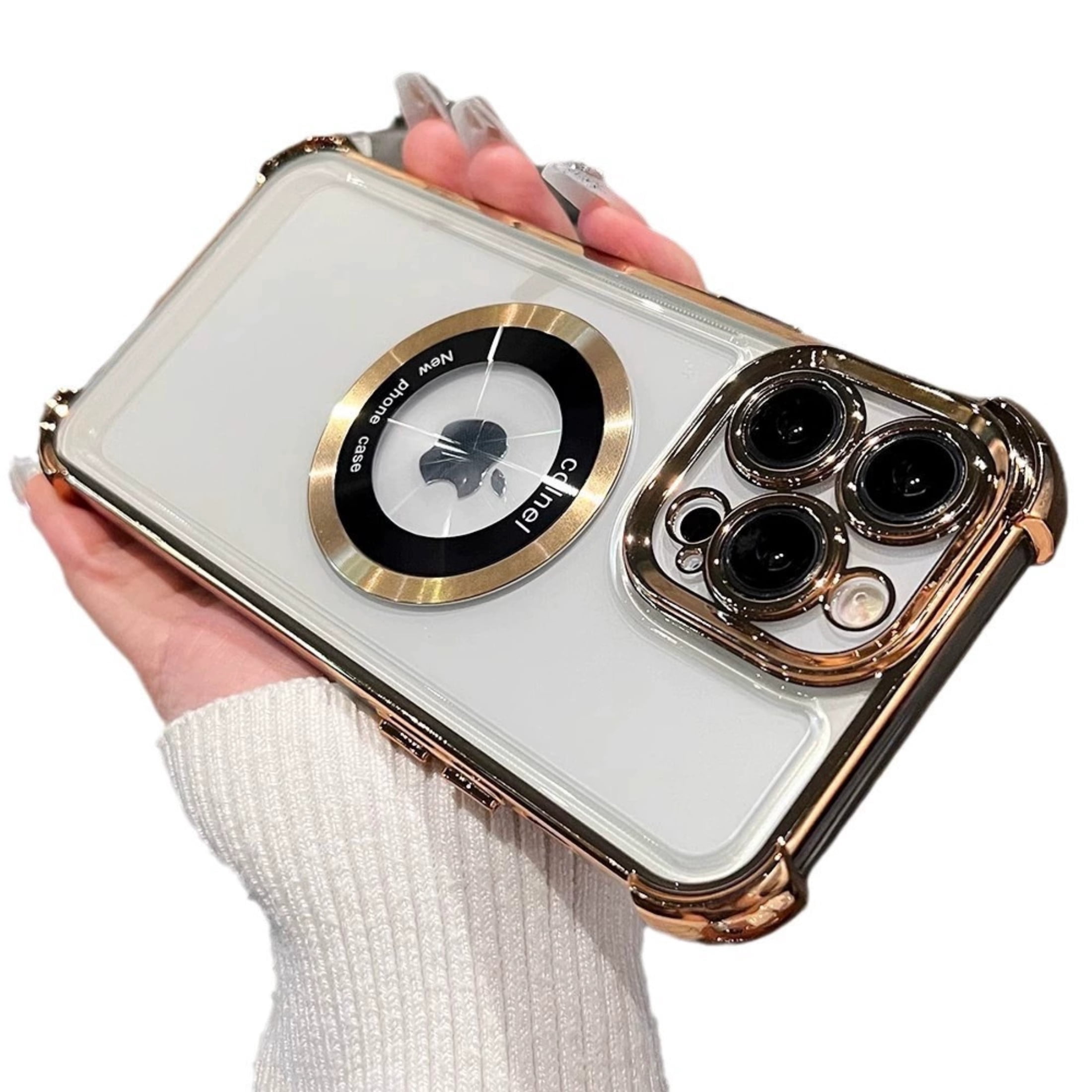 SHANLIDA Phone Case for iPhone 15 Pro Max 14 Plus 13 Pro, Four-Corner ...