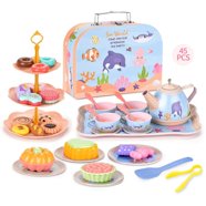 Green Toys Tea Set - Pink - Walmart.com