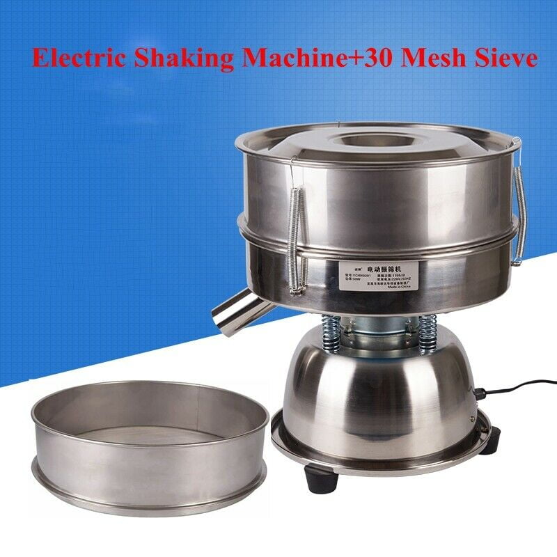 SHANNA Automatic Sieve Shaker 110V Electric Screening Vibrating Machine ...