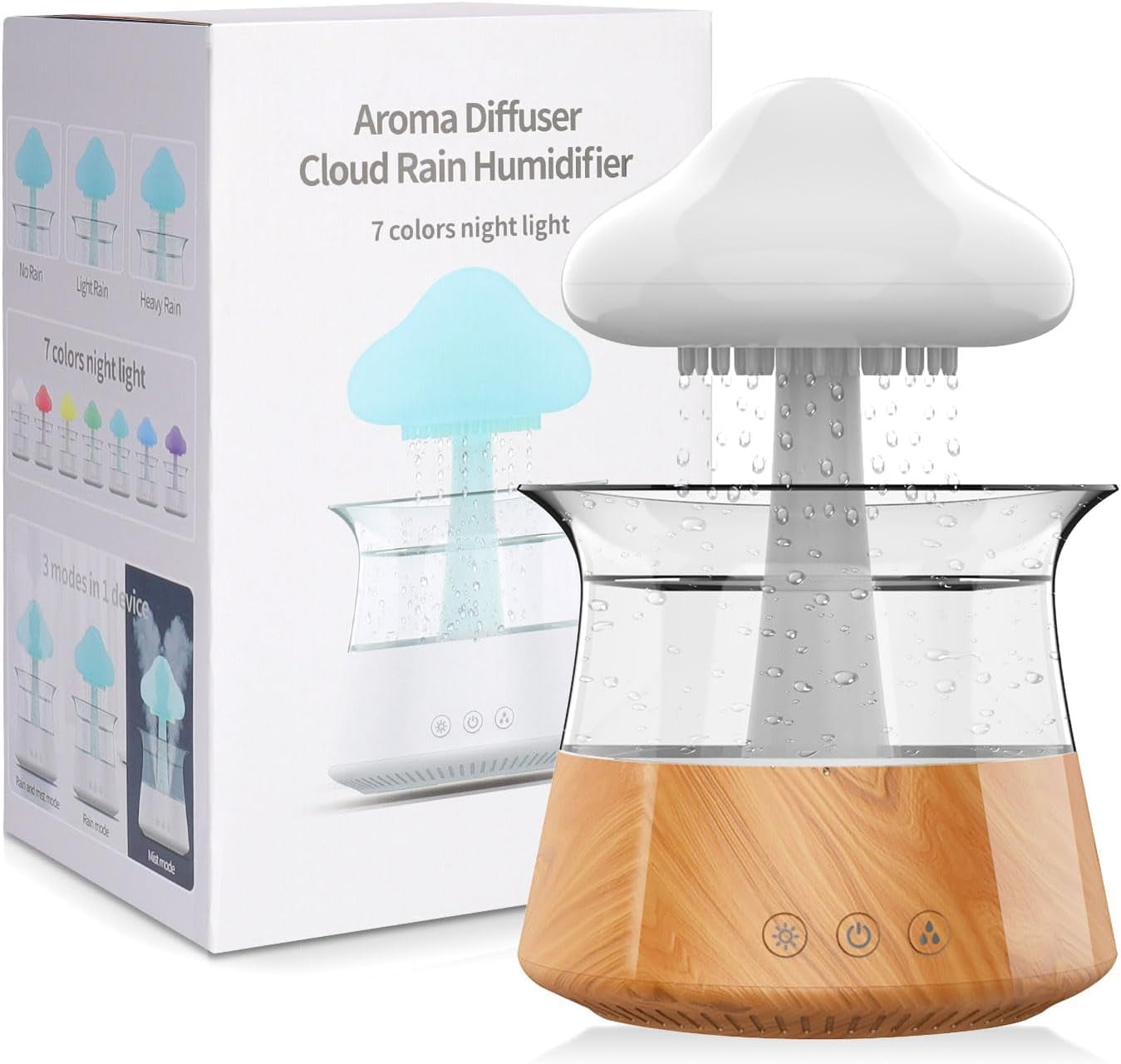 SHANNA Humidifiers for Bedroom & Large Room, Essential Oil Diffuser ...