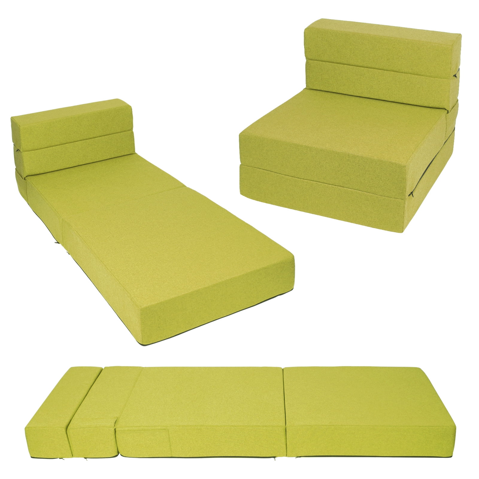 SHANNA Foldable Sofa Bed Floor , Convertible Sleeper Chair Floor Couch ...