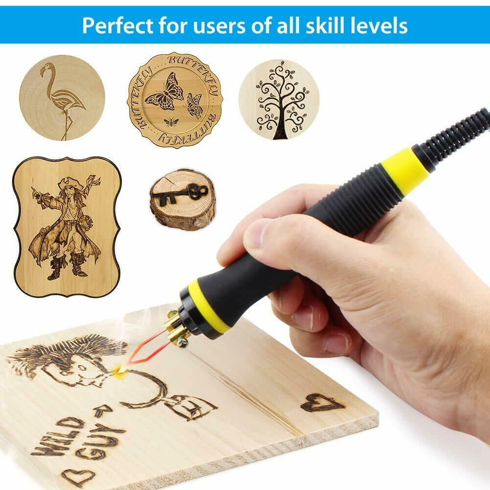 SHANNA Heat-Resistant Pyrography Pen for 50W Pyrography Machine Wood ...