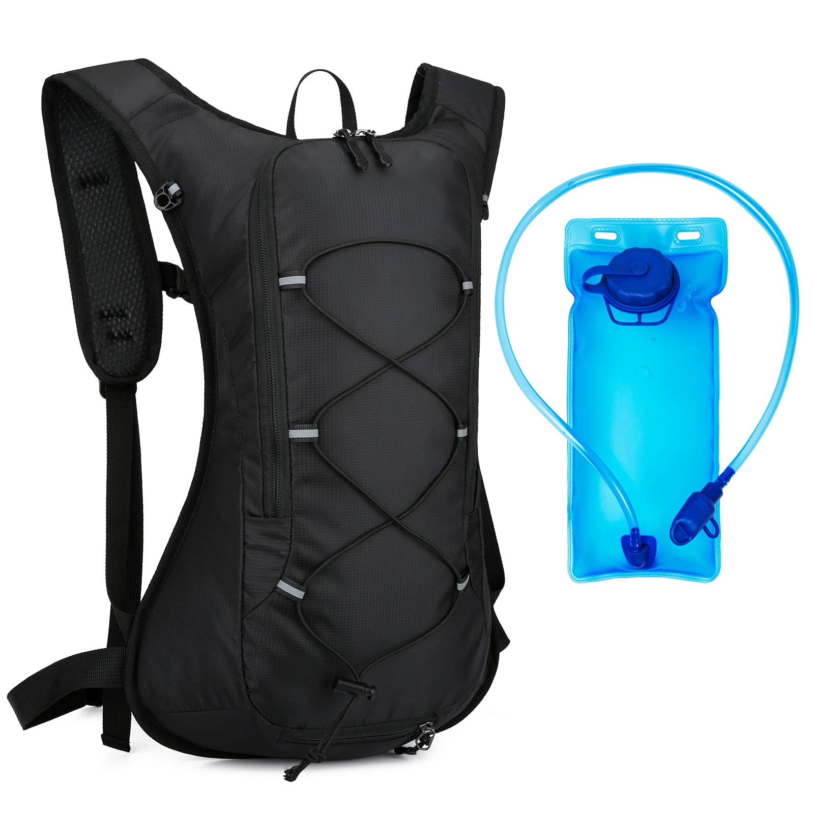 SHANNA Hydration Backpack with 2L Water Bladder, Outdoor Sports Gear ...