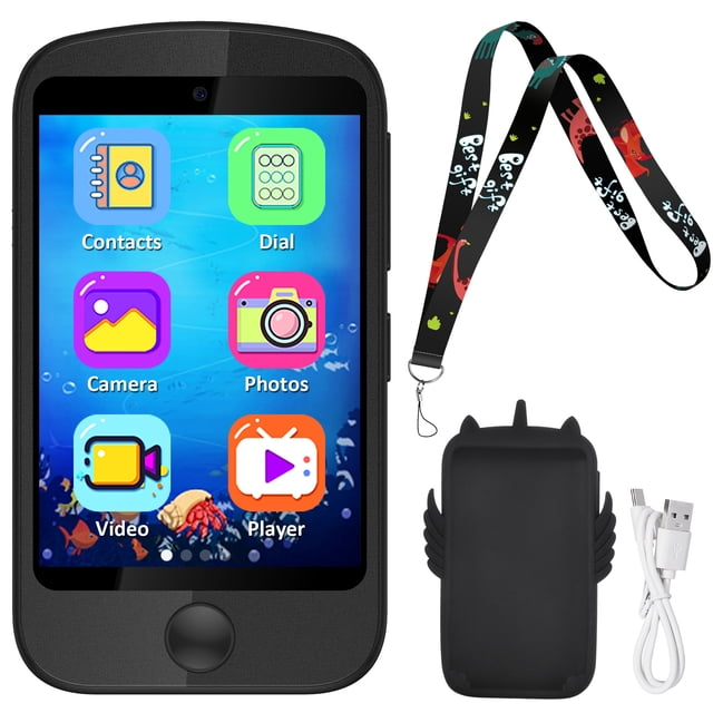 SHANNA Kids' Pretend Smartphone, 3-12 Years, Educational Games, MP3 ...