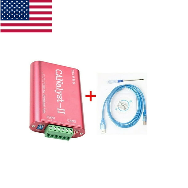 SHANNA New CANalyst-II USB to CAN Analyzer CAN-Bus Converter ZLGCAN pro ...