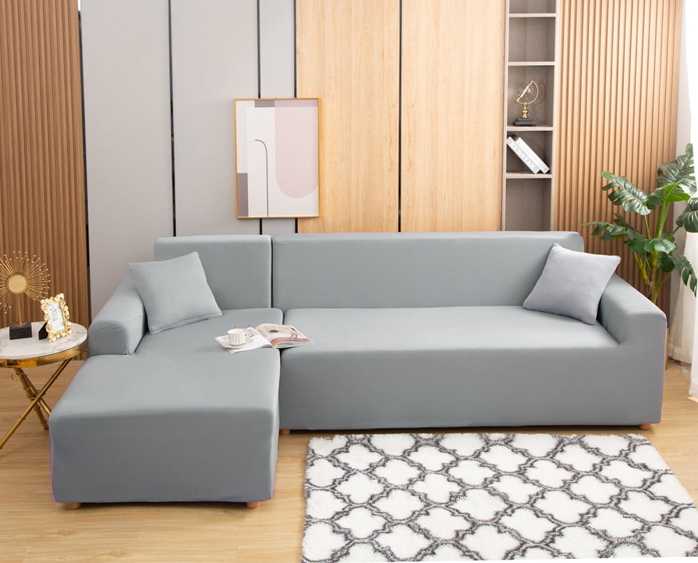 Shanna Sectional Couch Covers 2pcs L Shaped Sofa Covers Furniture