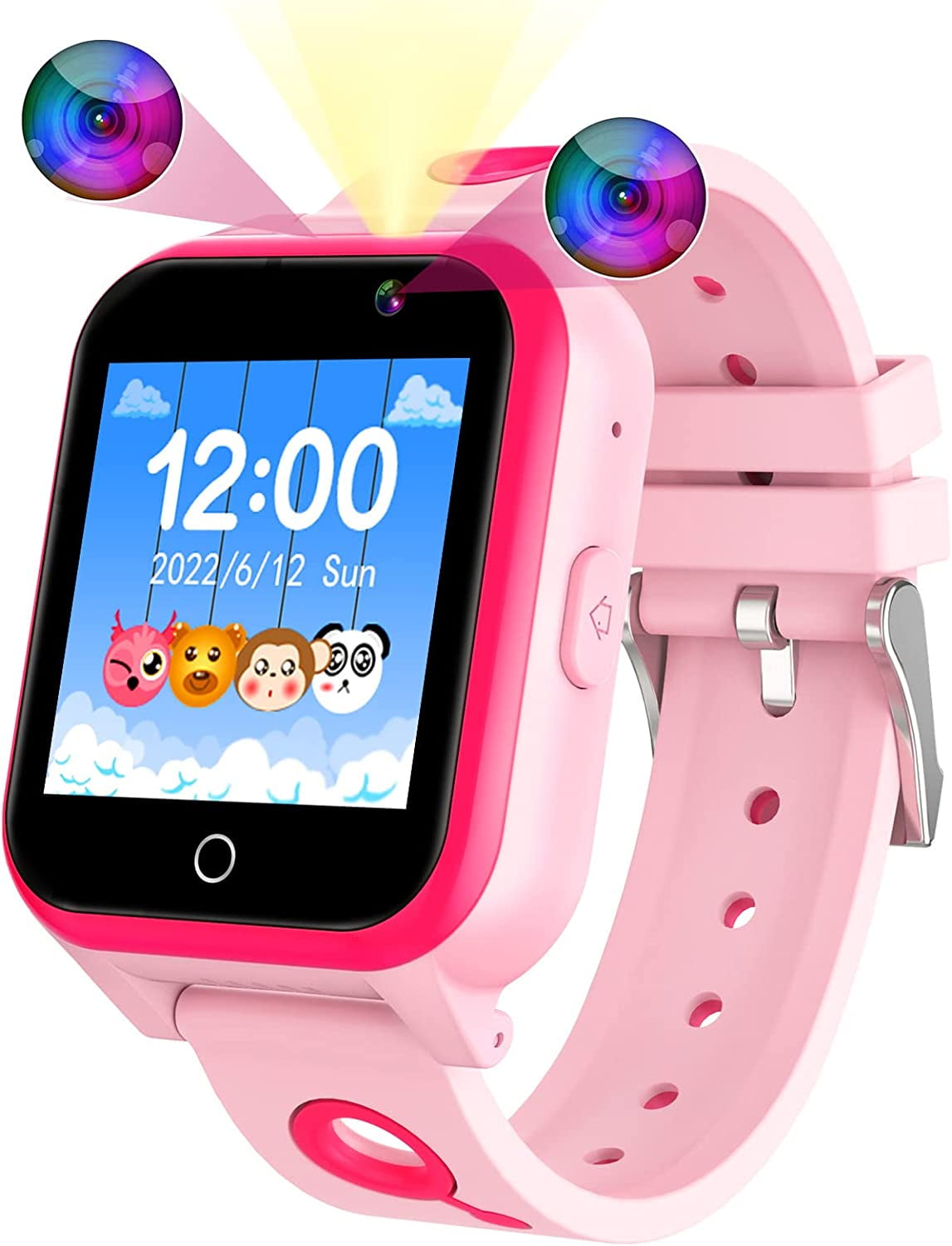 SHANNA Smart Watch for Kids with 18 Puzzle Games for Boys and Girls ...