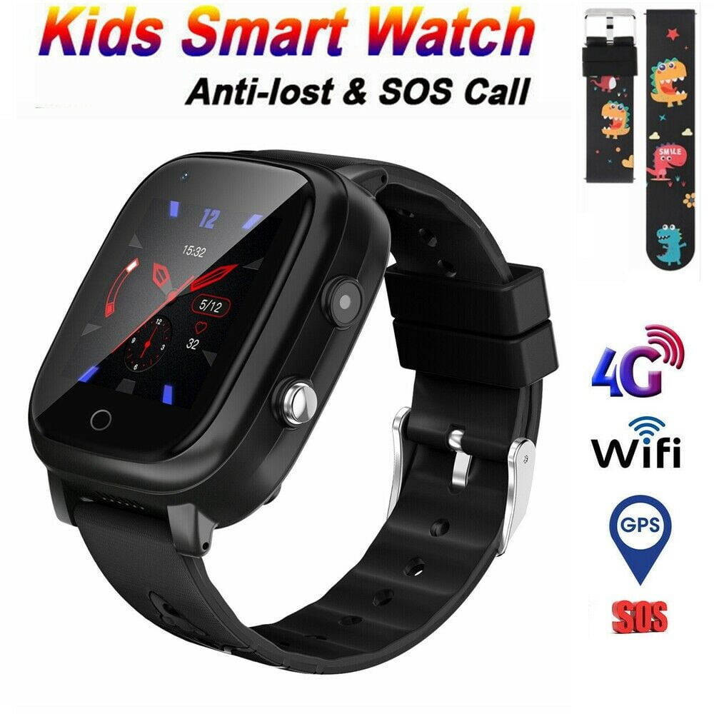 SHANNA Upgraded 4G Kids Smartwatch with GPS Tracker, IP67 Waterproof ...