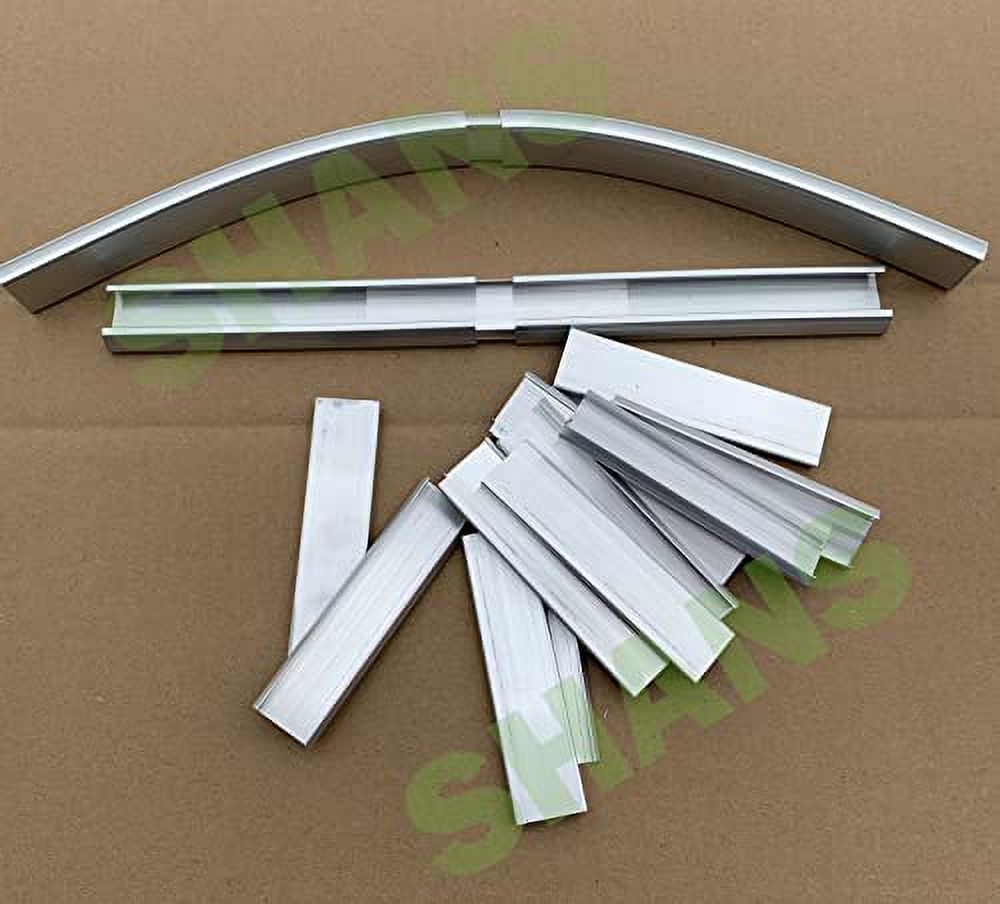 SHANS Greenhouse Channel & Lock Wire, C-Channel & Spring Wire Set ...