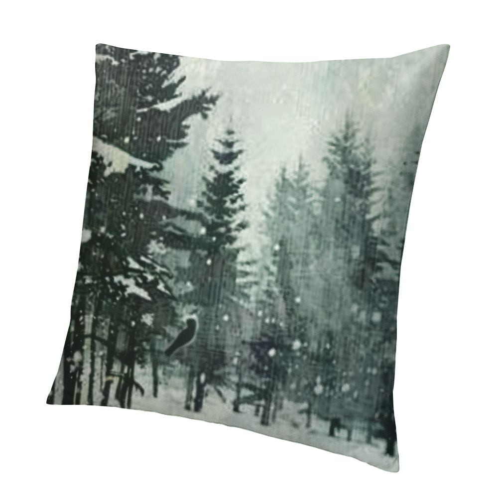 SHANXI Pine Trees Home Decor For Couch Porch Sofa Outdoor 22x22in ...