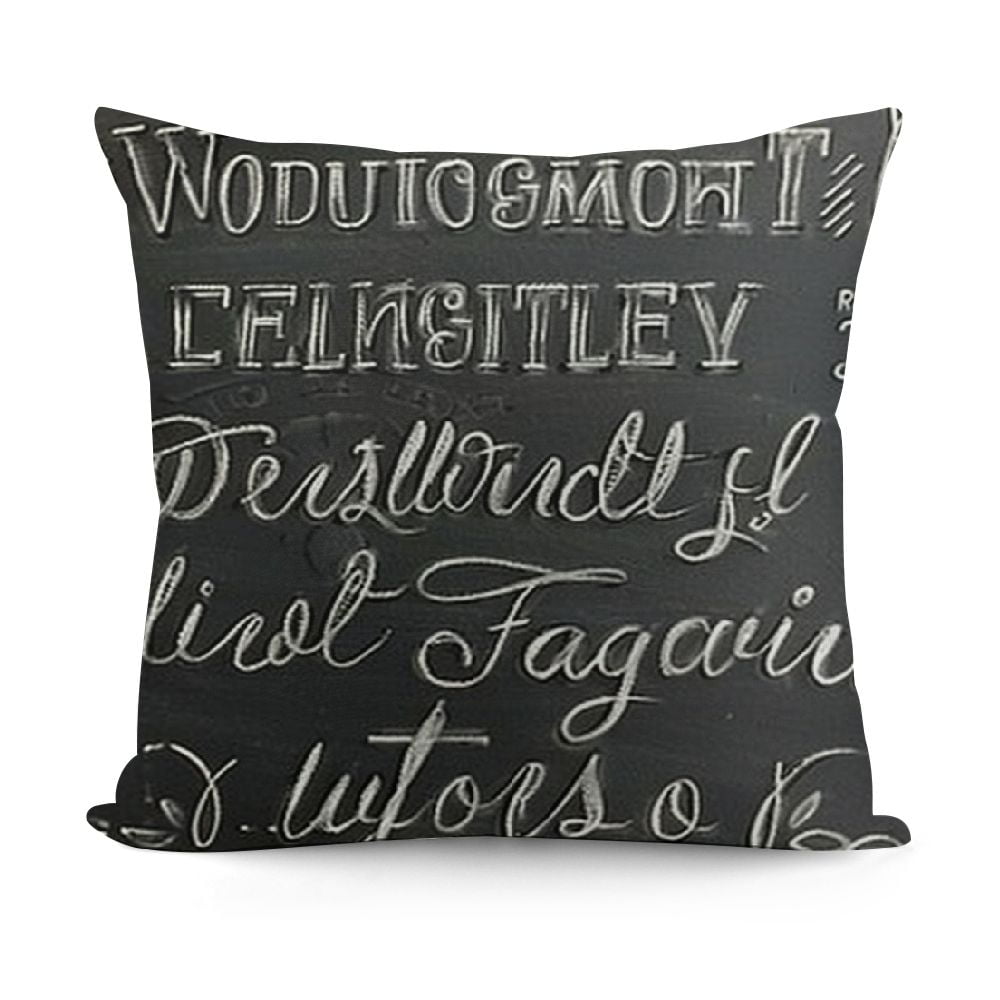 SHANXI Vintage Bible Verse Scripture Quotes Psalms Sayings Pillow Case ...