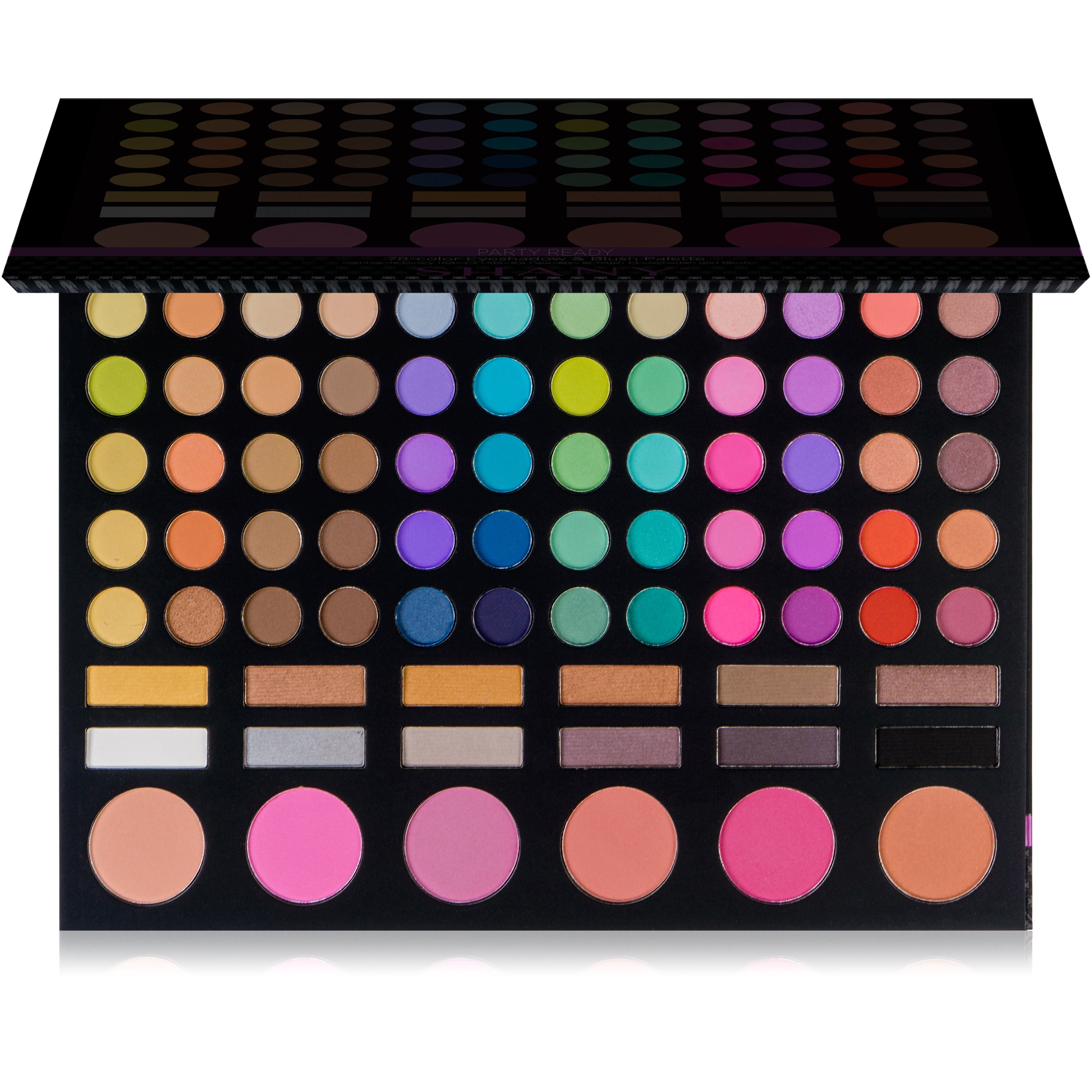 SHANY 78 Color Highly Pigmented Eye Face Makeup Palette - Blendable Eye ...