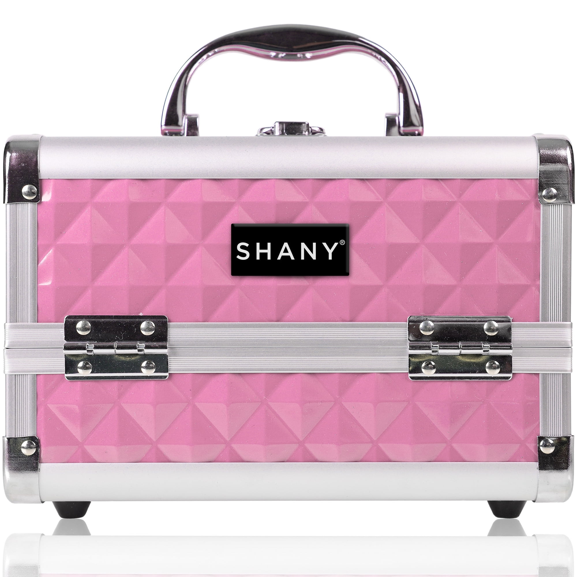 SHANY Chic Makeup Train Case Cosmetic Box Portable Makeup Case ...