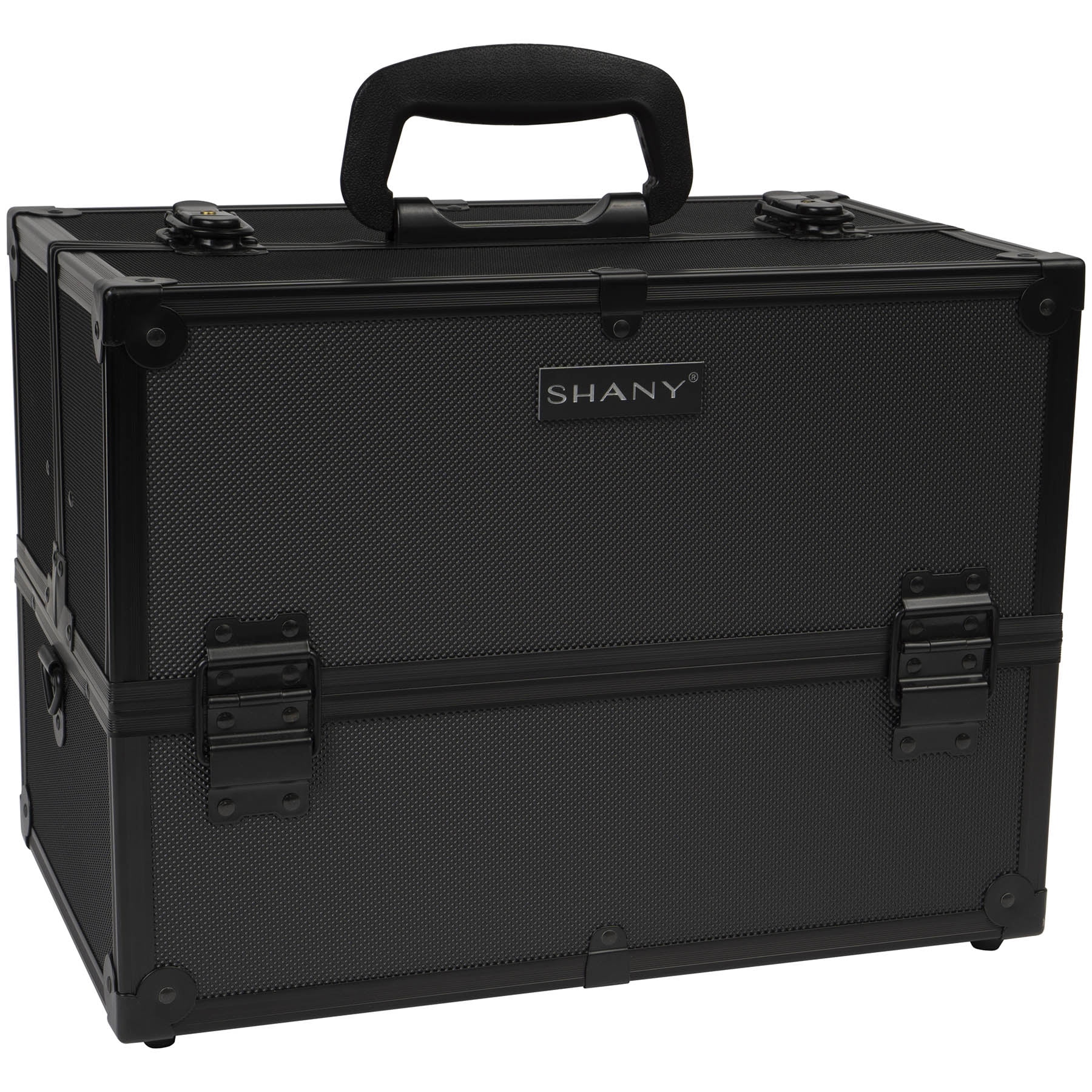 SHANY Essential Pro Makeup Train Case Cosmetic Box Portable Makeup Case ...