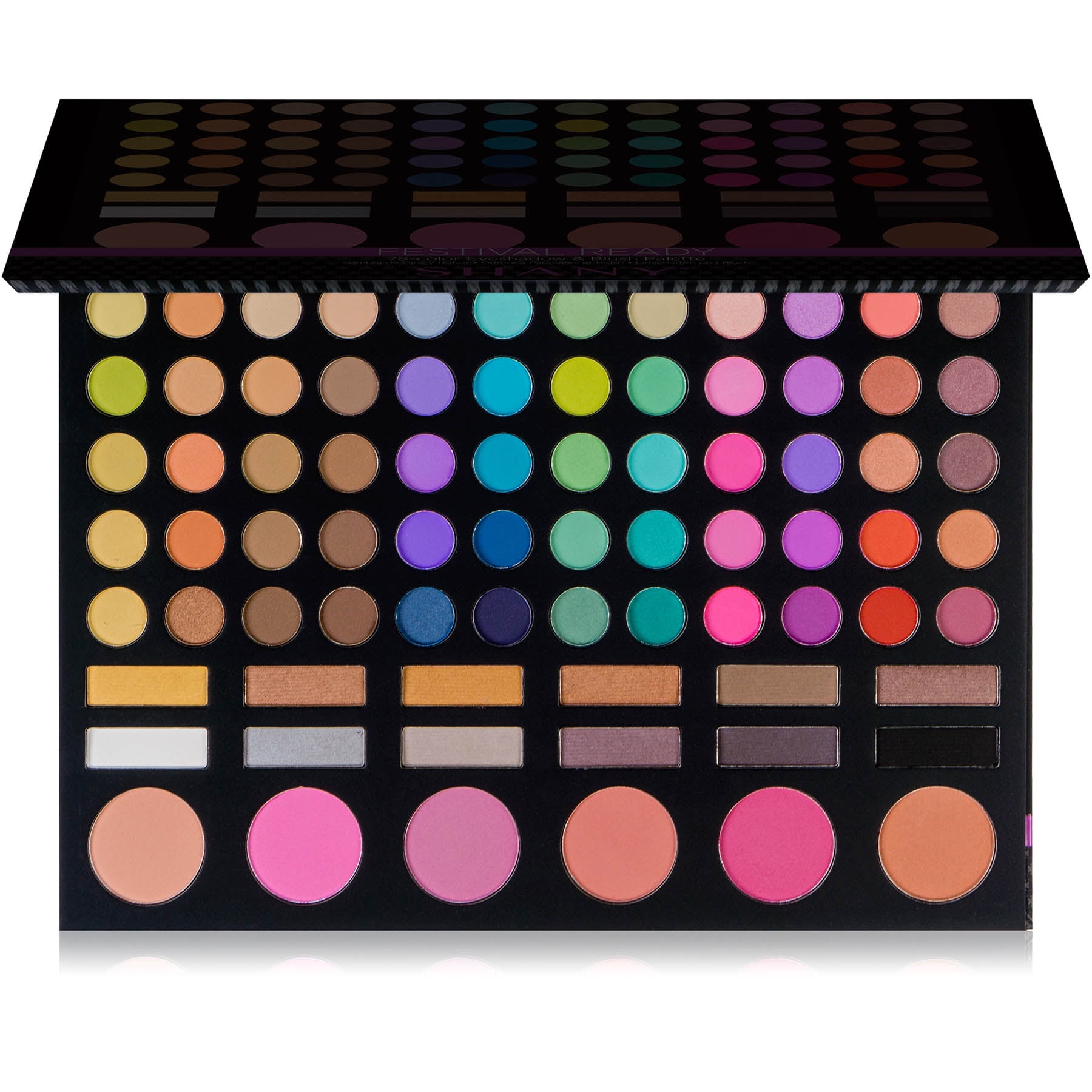 SHANY Festival Ready Palette - Highly Pigmented Blendable Eye shadows ...
