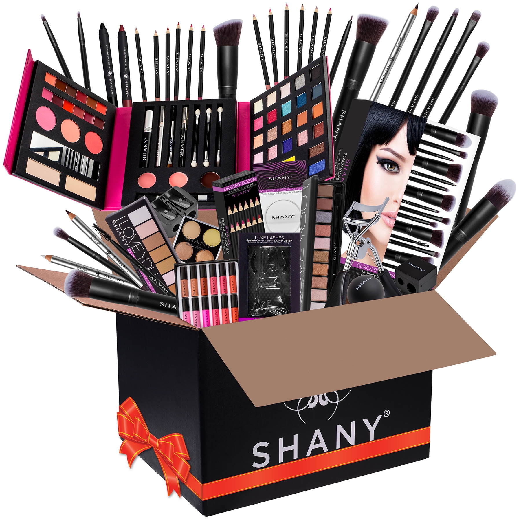 SHANY Holiday Exclusive Beauty Accessories Makeup Bundle Gift Set ...