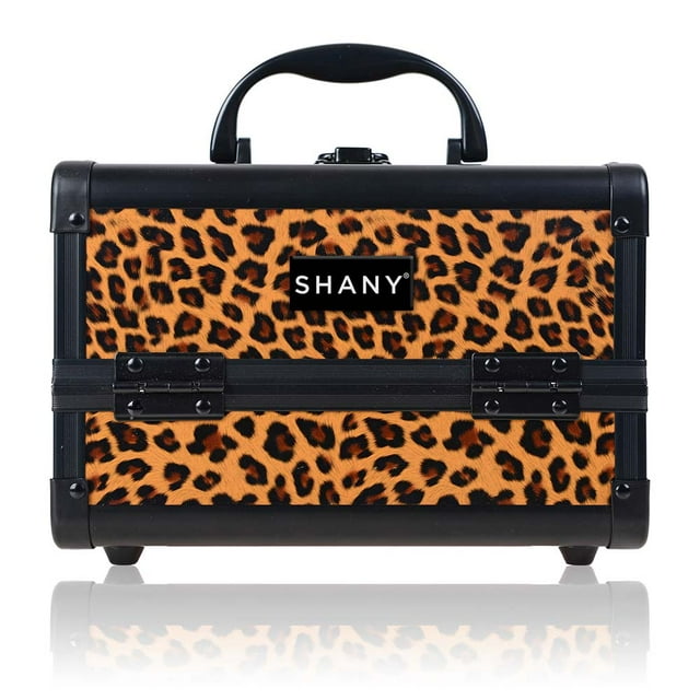 Free Shipping! SHANY Mini Makeup Train Case With Mirror - Lost Cheetah ...