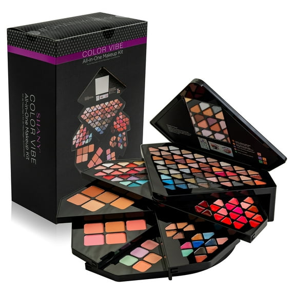 SHANY All in One Color Vibe Makeup Set - 80 Eyeshadows, 20 Lip Colors ...
