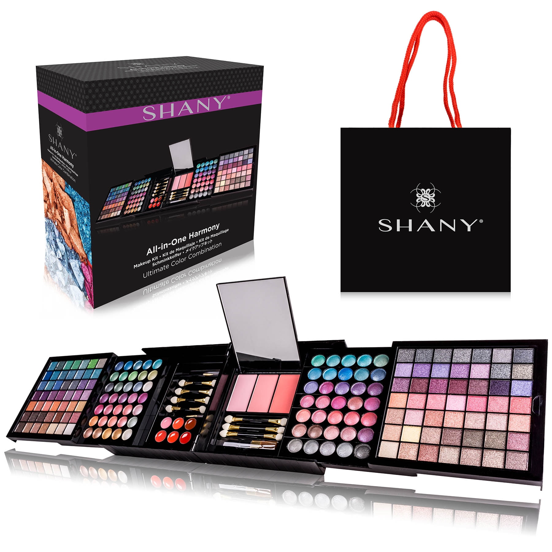 SHANY Harmony Makeup Kit - Ultimate Colors - Eyeshadows, Lip-gloss ...